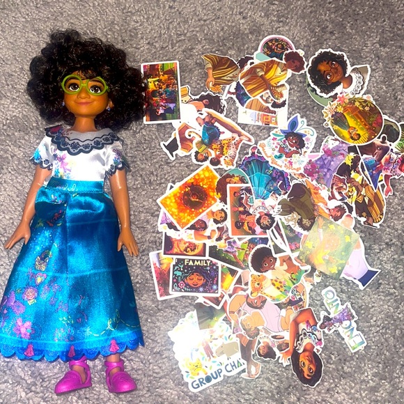 Disney | Toys | Disney Mirabel Madrigal Doll And Sticker Set | Poshmark
